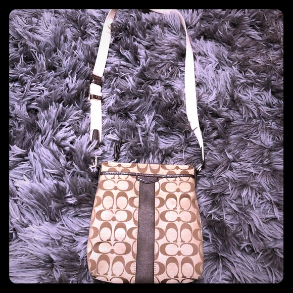 Coach | Bags | Coach One Strip Shoulder Bag | Poshmark